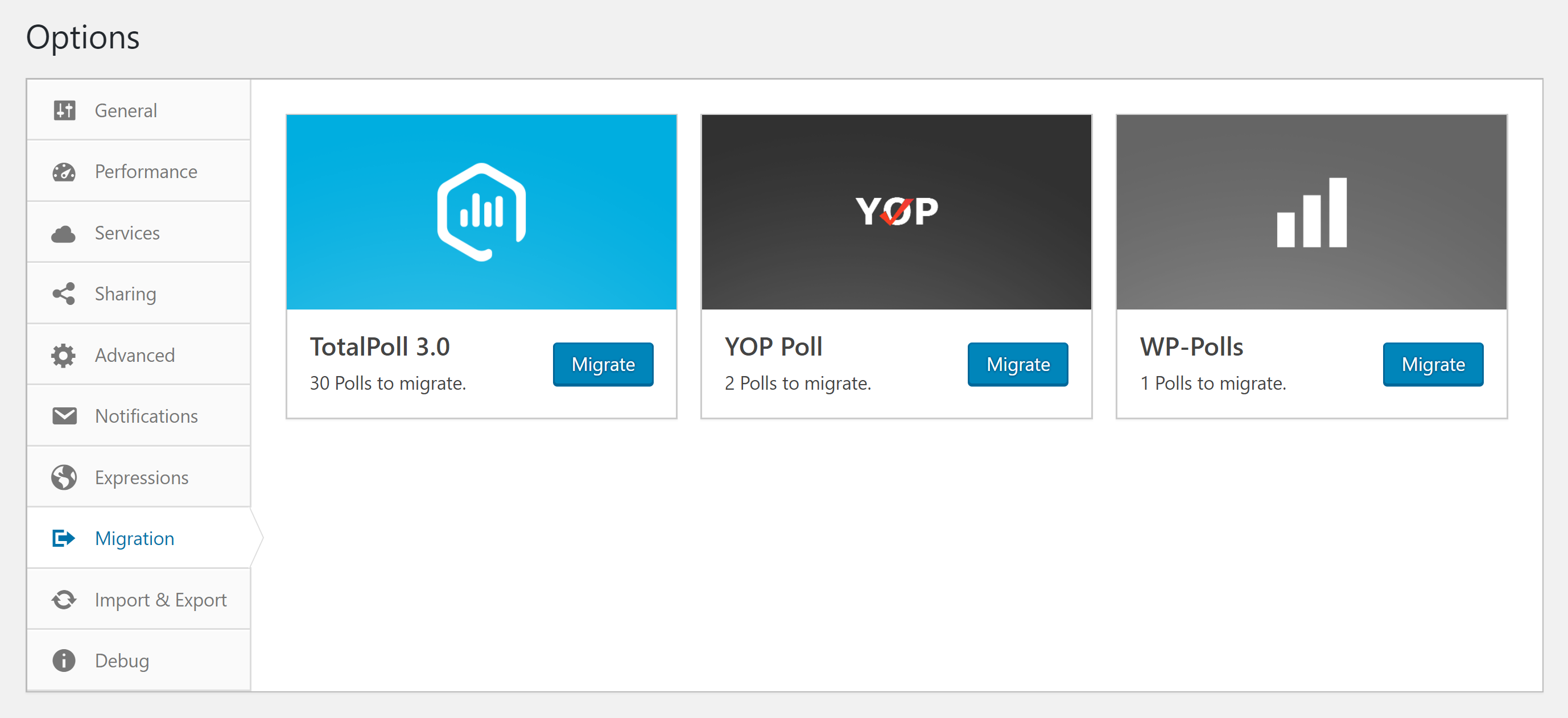 TotalPoll : Polls Migration Tool - TotalSuite Products Documentation